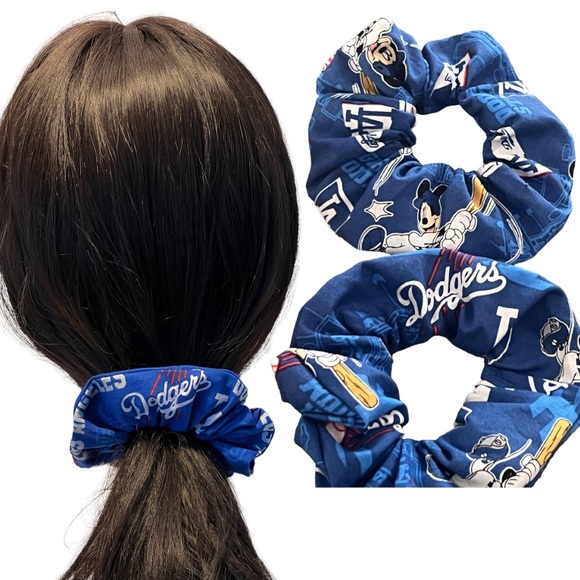 Hand Crafted | Accessories | Los Angeles Dodgers Mickey Mouse Baseball ...